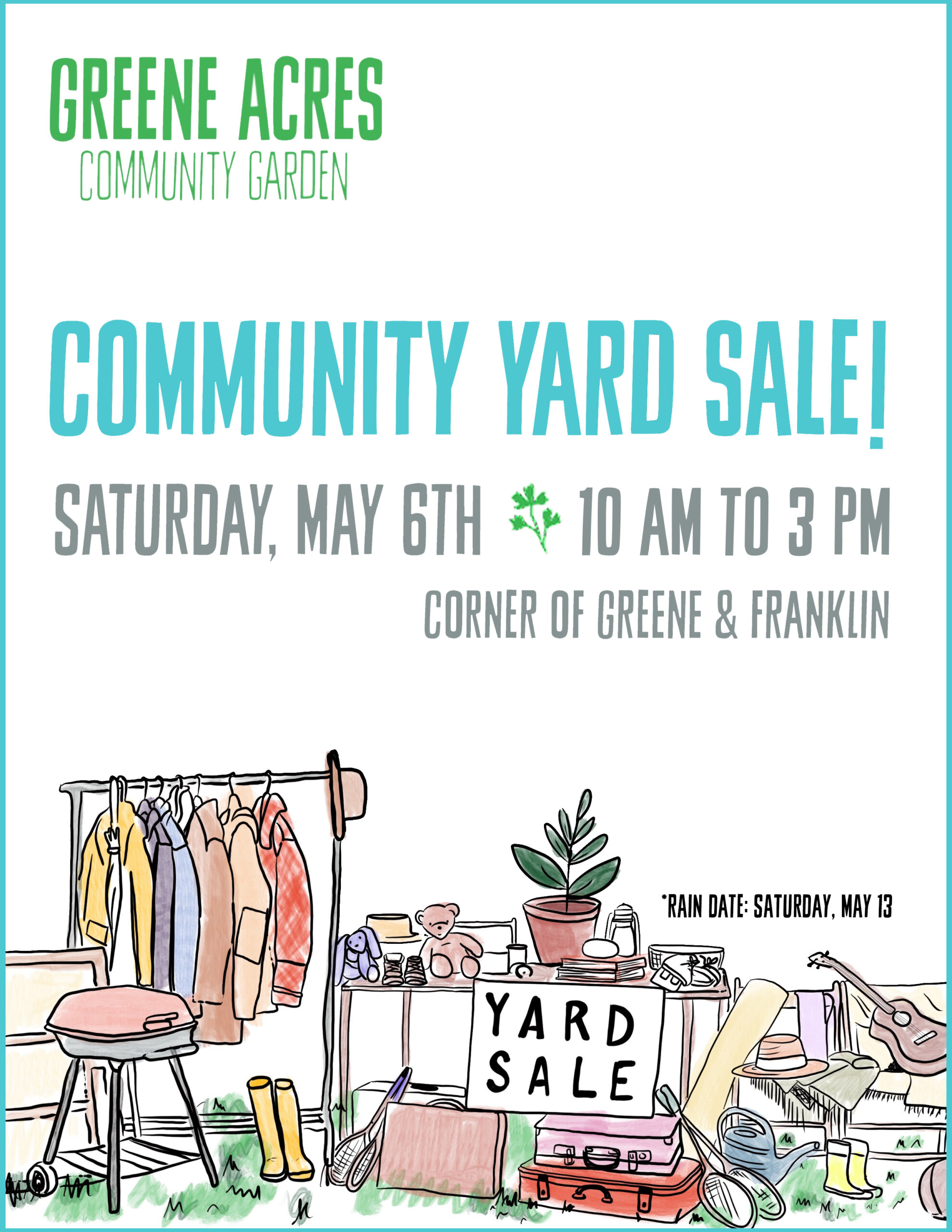 Greene Acres Community Garden Yard Sale - New York Restoration Project