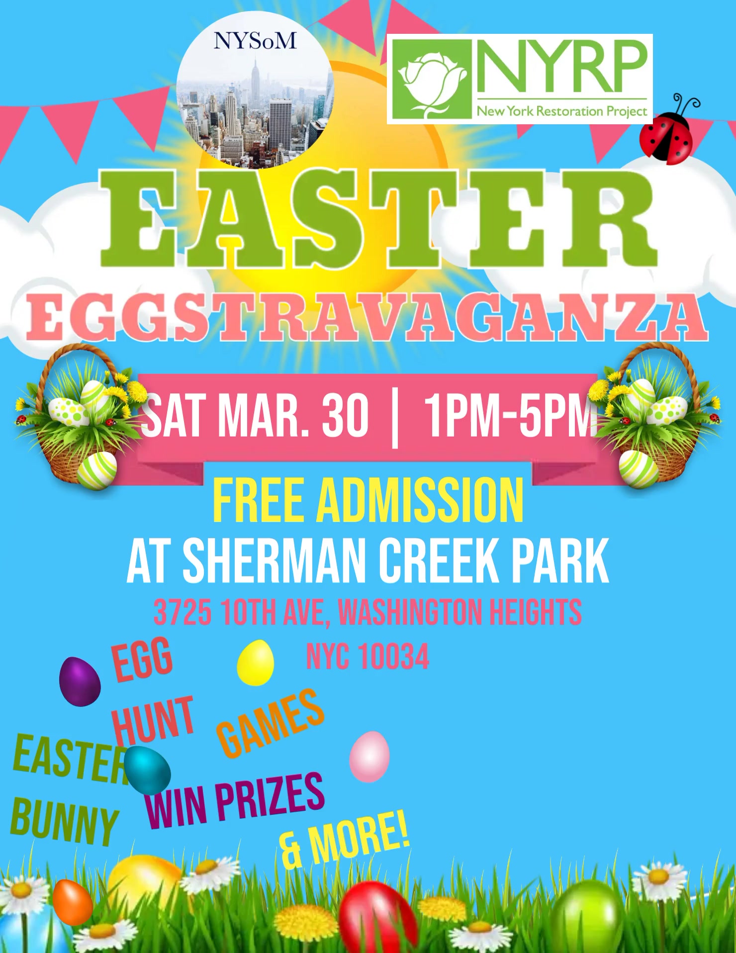 NYSOM Easter Eggstravaganza 2024 - New York Restoration Project