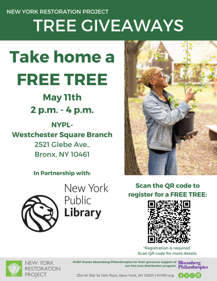 Tree Giveaway: New York Public Library—Westchester Square - New York ...