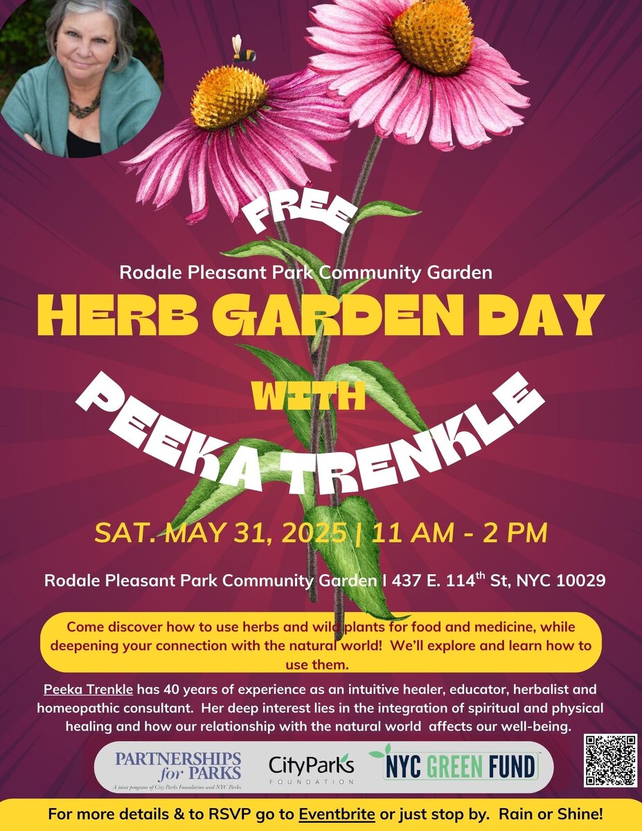 Herb Garden Day at Rodale Pleasant Park with Peeka Trenkle - New York ...